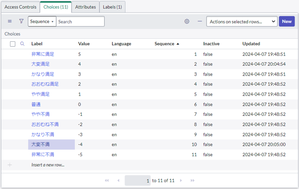 【ServiceNow】同一の選択肢を持つChoiceフィールドの簡単な設定方法