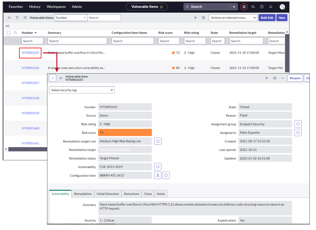 【Servicenow】Security Operation – Vulnerability Response 導入