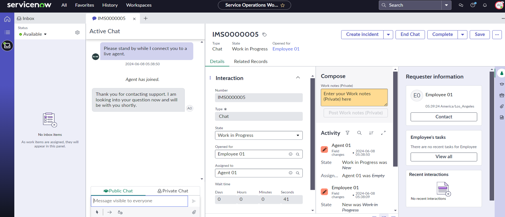 【ServiceNow】Agent Chat機能紹介